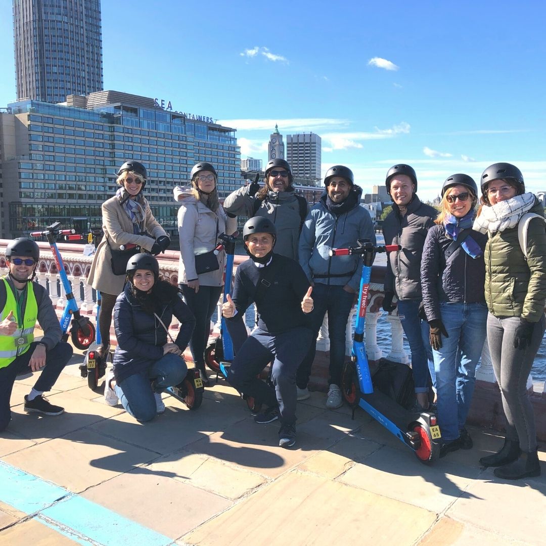 Ultimate London Tour by E-Scooter | ScooTours